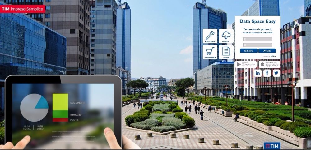 Gruppo Seitel - Tim Data Space Easy: il Backup sicuro di Tim Impresa ...